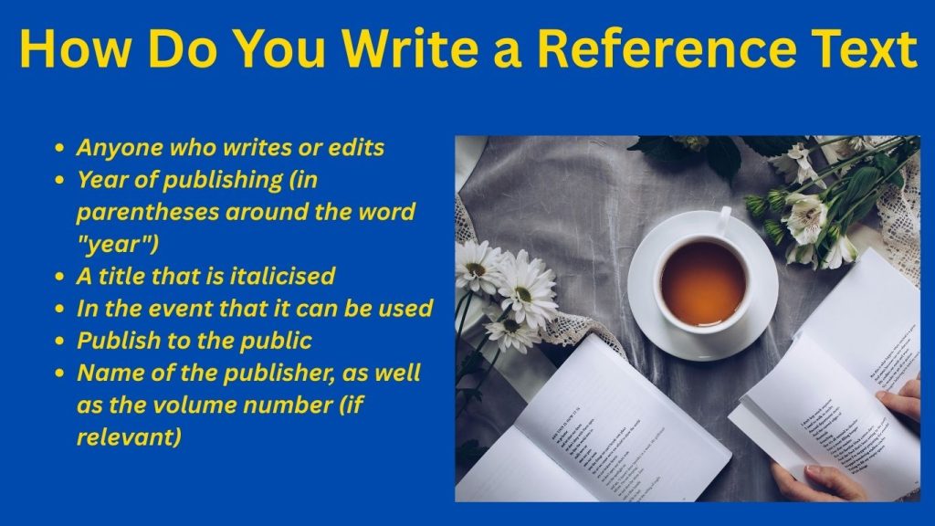 What Is a Text Reference